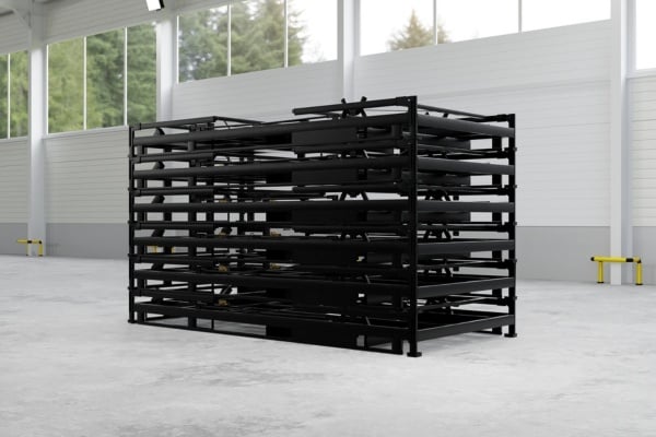 Steel Crates and Racks | Industrial Metal Packaging Solutions