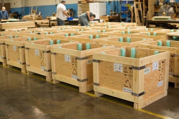 Large Wooden Shipping Crates | Crating Services Company
