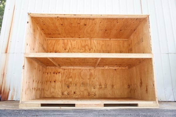 Wooden Storage Vaults | Large Stackable Storage Containers