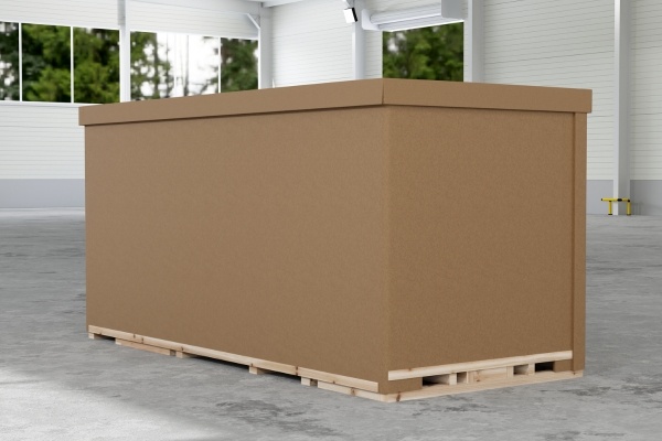 Corrugated Cardboard Pallet Boxes | Knockdown Crates