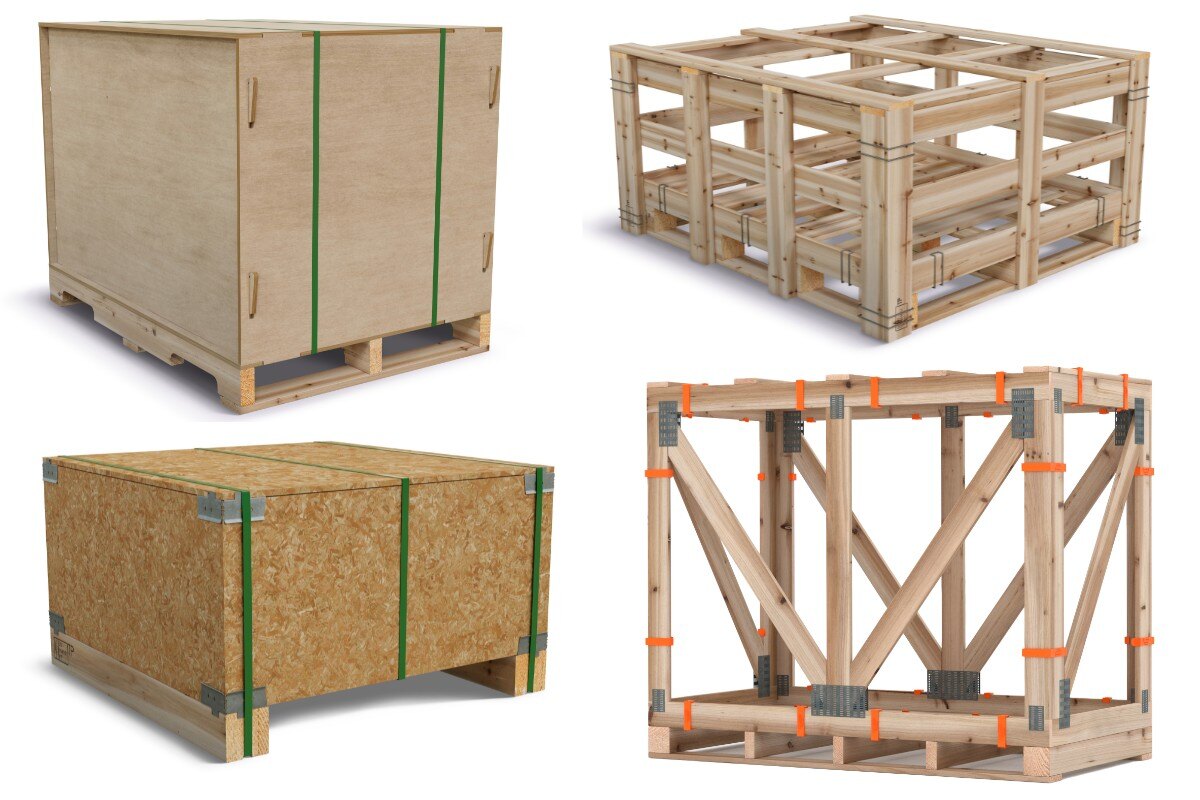 Nail-Free Industrial Crates | Custom Crating Services